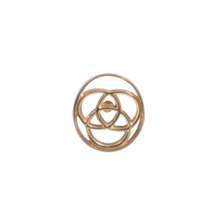 Family Medallion® 14K Gold over Sterling Silver Lapel Pin